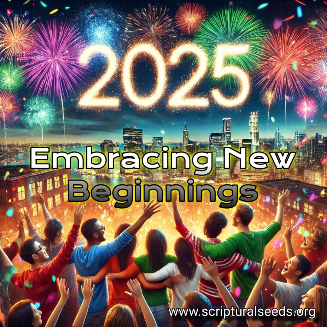 January 1st 2025 – Embracing New Beginnings | Scriptural Seeds
