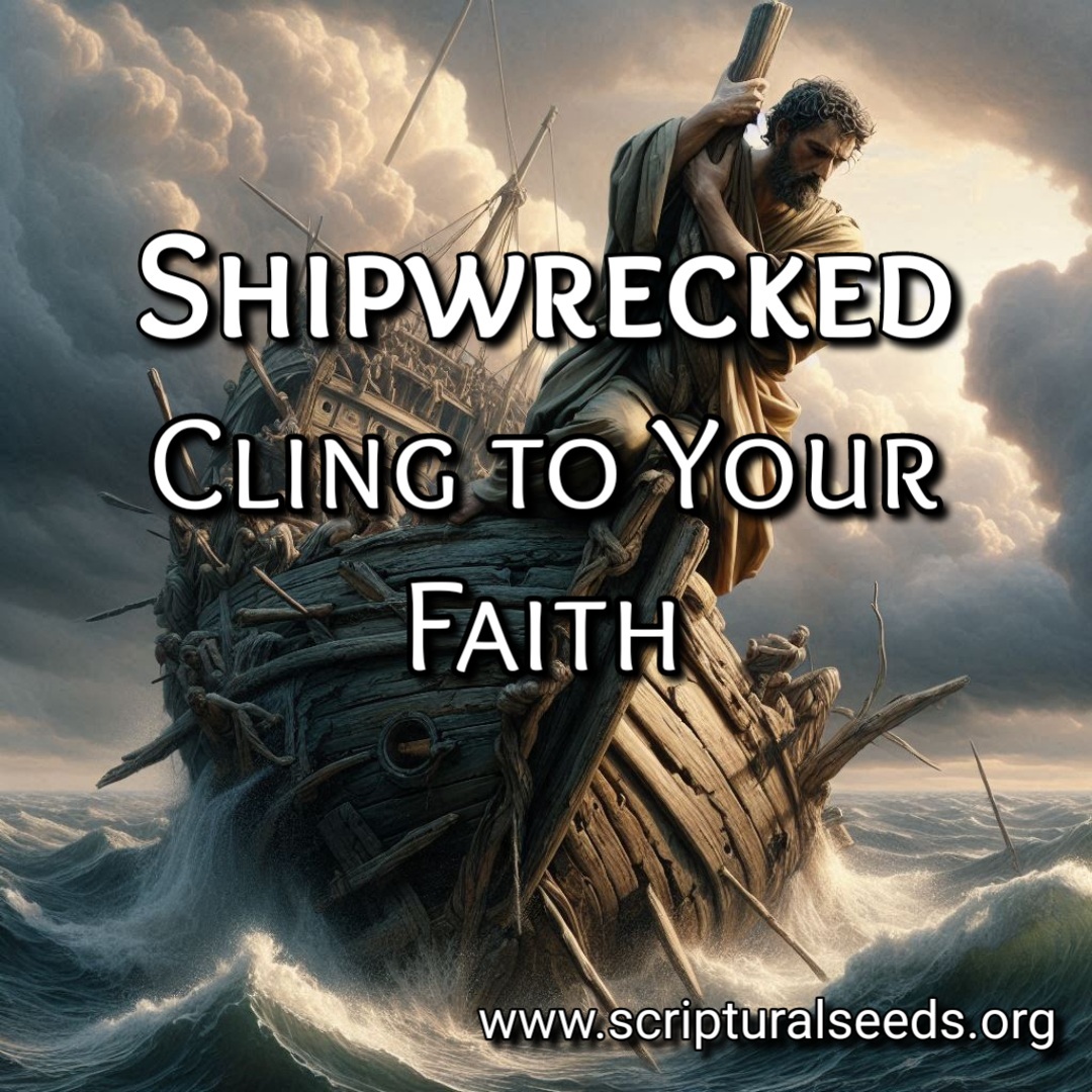 January 28th 2025 – Shipwrecked, Cling to Your Faith | Scriptural Seeds ...
