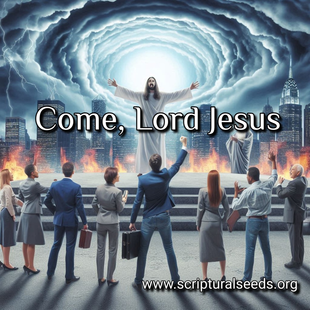 April 23rd 2025 – Come, Lord Jesus | Scriptural Seeds Ministries