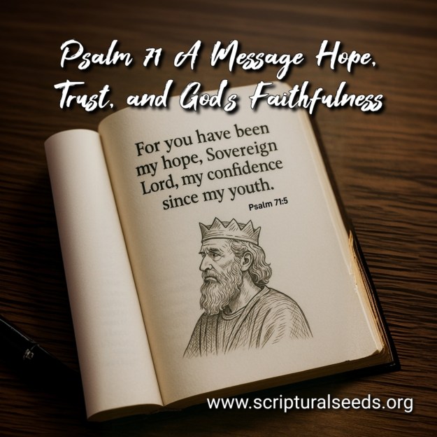 December 5th 2025 – Psalm 71 A Message Hope, Trust, and God’s ...
