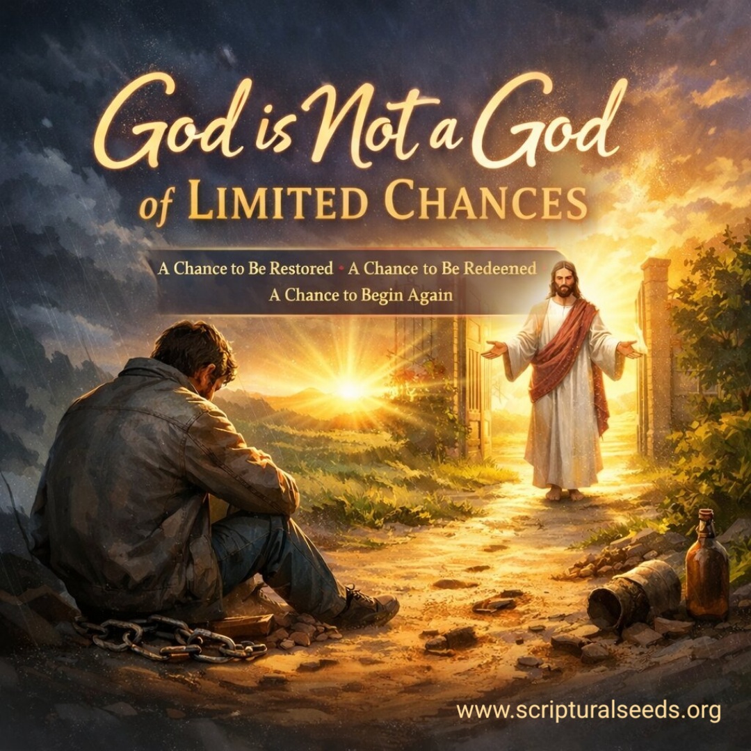 February 7th 2026 – God is Not a God of Limited Chances | Scriptural Seeds