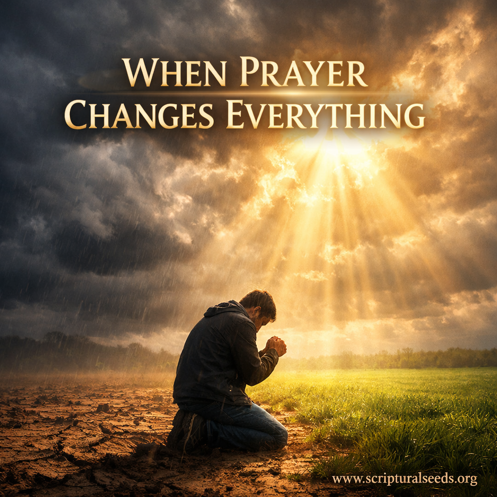 March 11th 2026 – When Prayer Changes Everything | Scriptural Seeds