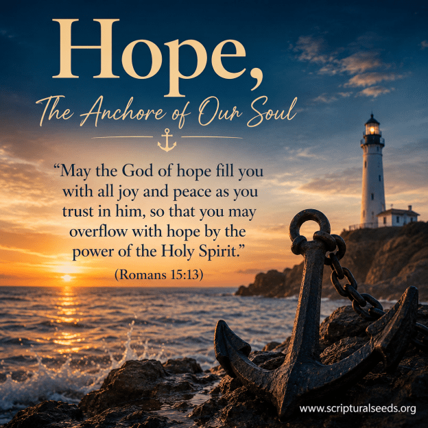 May 12th 2026 – Hope, The Anchore of Our Soul | Scriptural Seeds